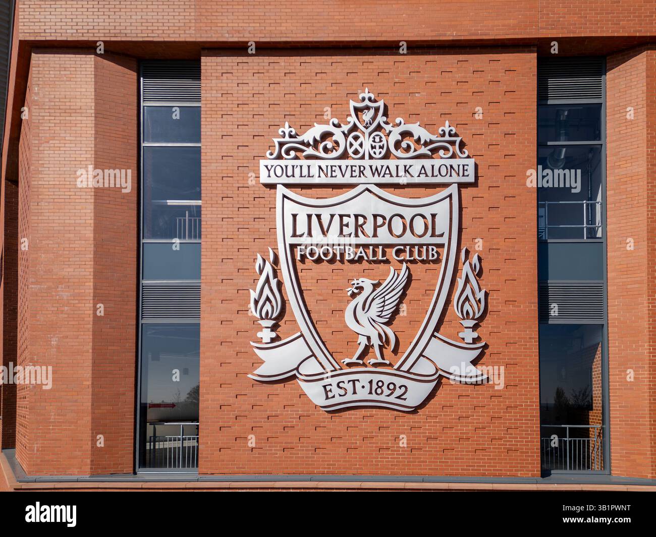 LIVERPOOL, MERSEYSIDE, ENGLAND - APRIL 06, 2025: Liverpool Football ...