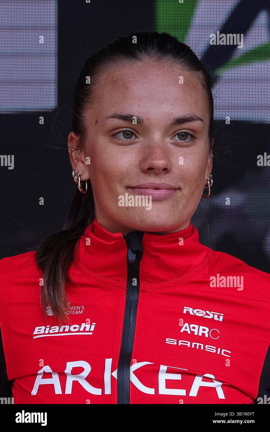 Radsport UCI World Tour Women Elite La Fleche Wallonne Femmes am 23.04.2025 in Huy Titia Ryo ...