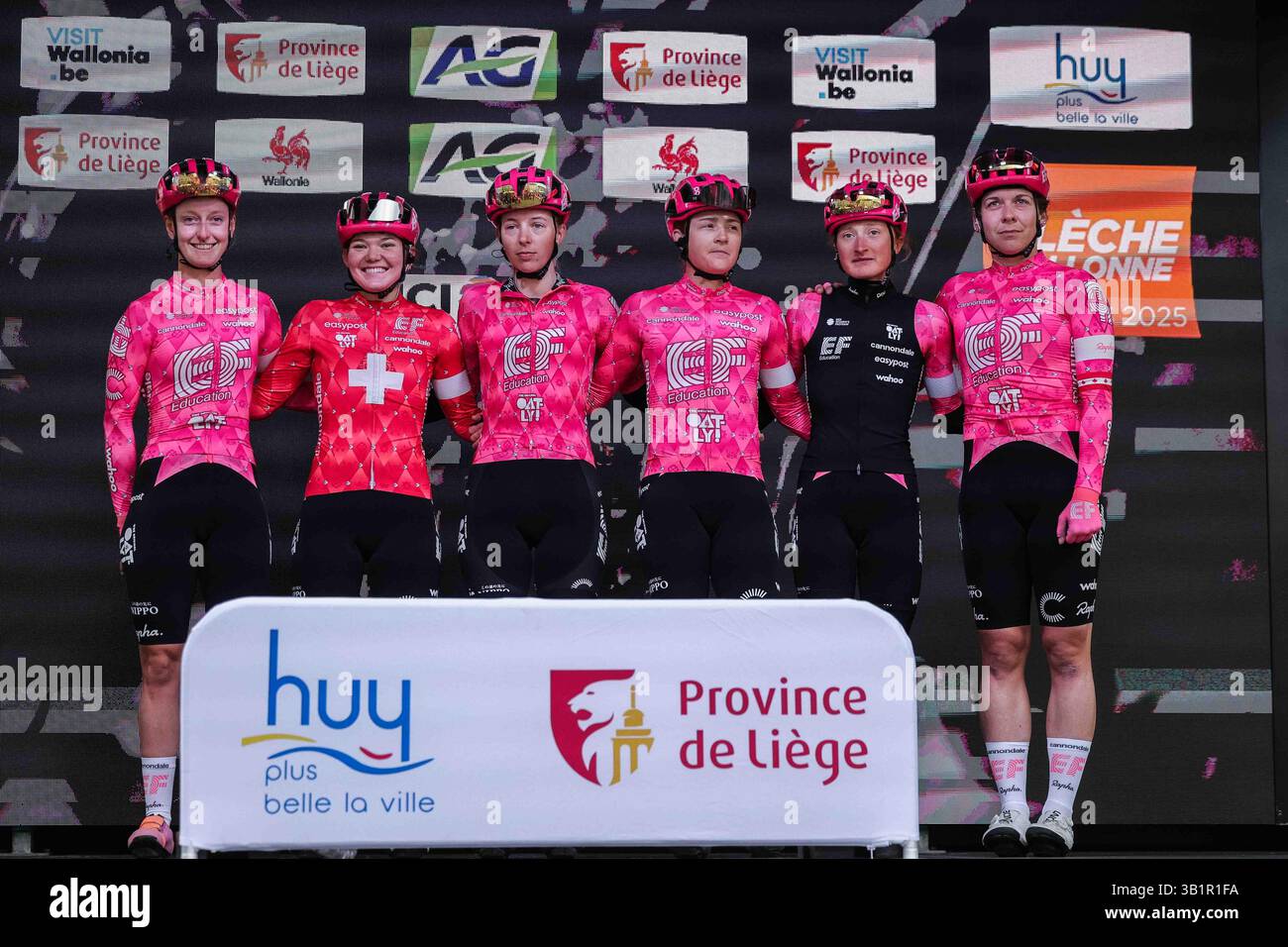 Radsport UCI World Tour Women Elite La Fleche Wallonne Femmes am 23.04.2025 in Huy Teamfoto ...
