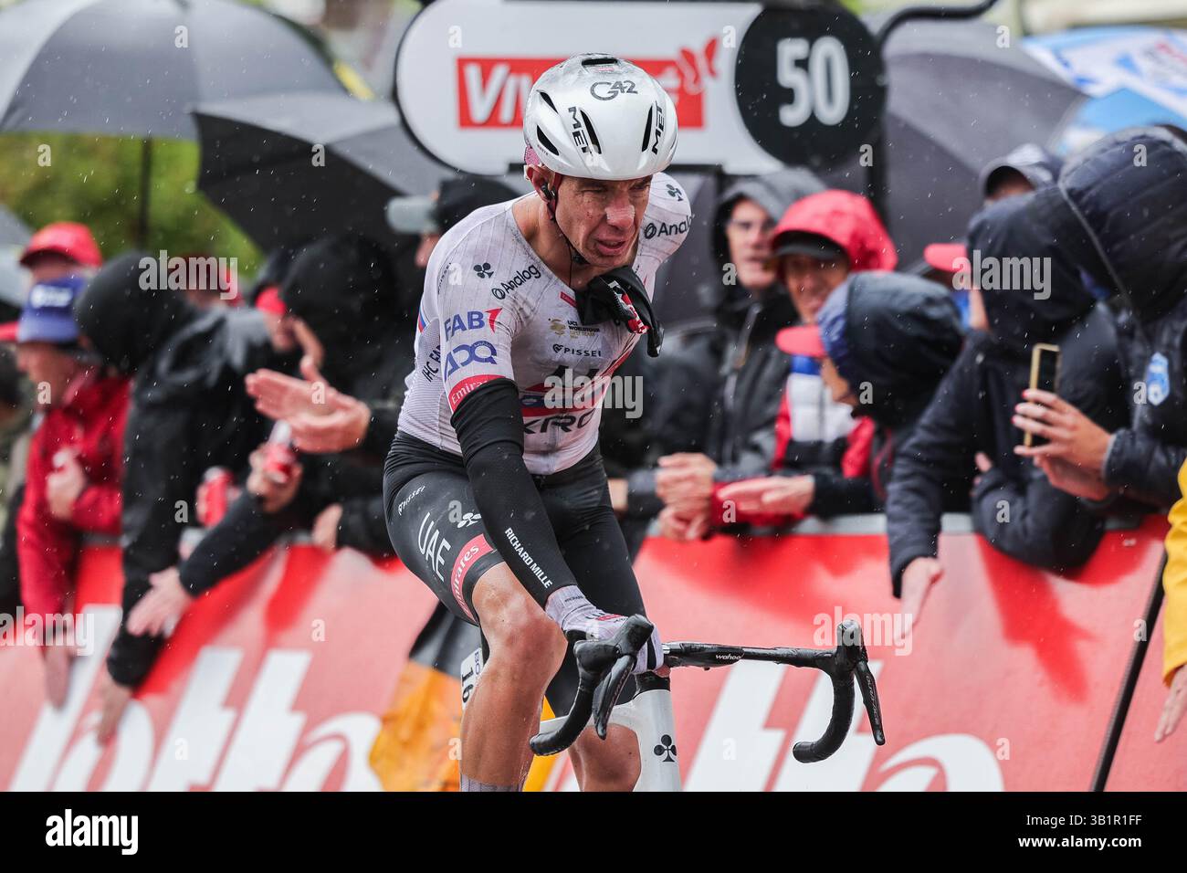 Radsport UCI World Tour Men Elite La Fleche Wallonne am 23.04.2025 in ...