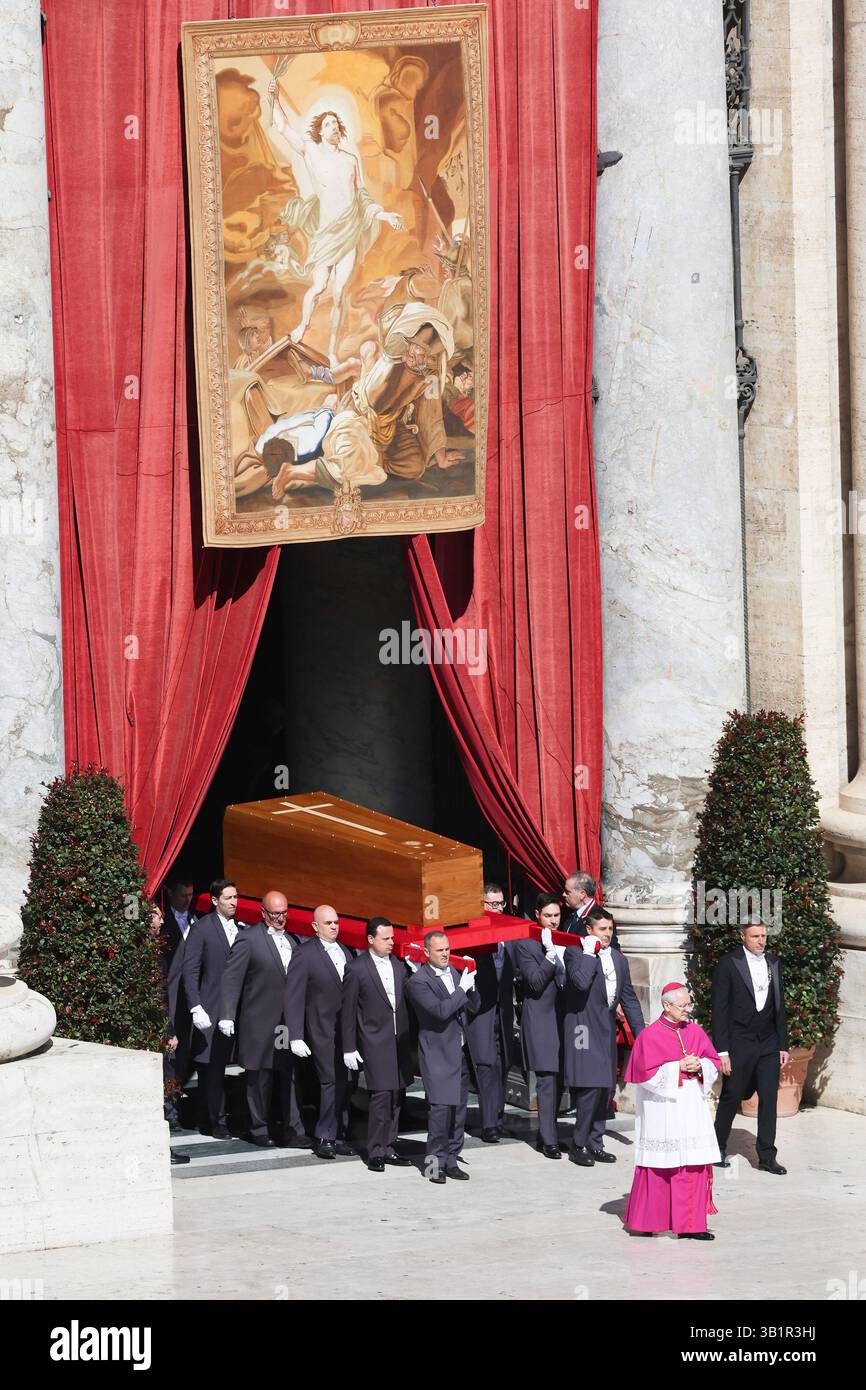 Rome, . 26th Apr, 2025. the funeral Mass of the Roman Pontiff Francis ...