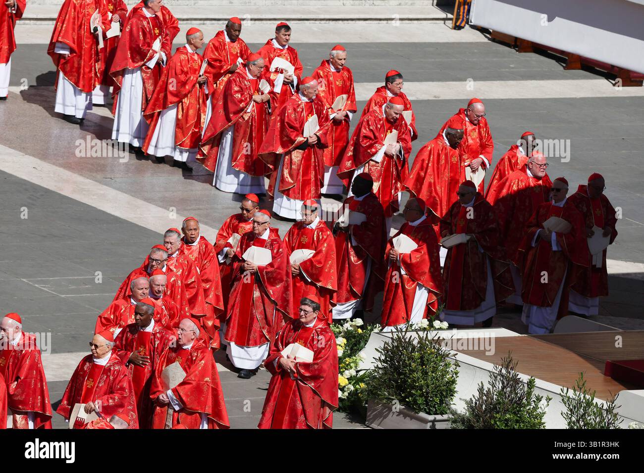 Rome, . 26th Apr, 2025. the funeral Mass of the Roman Pontiff Francis ...