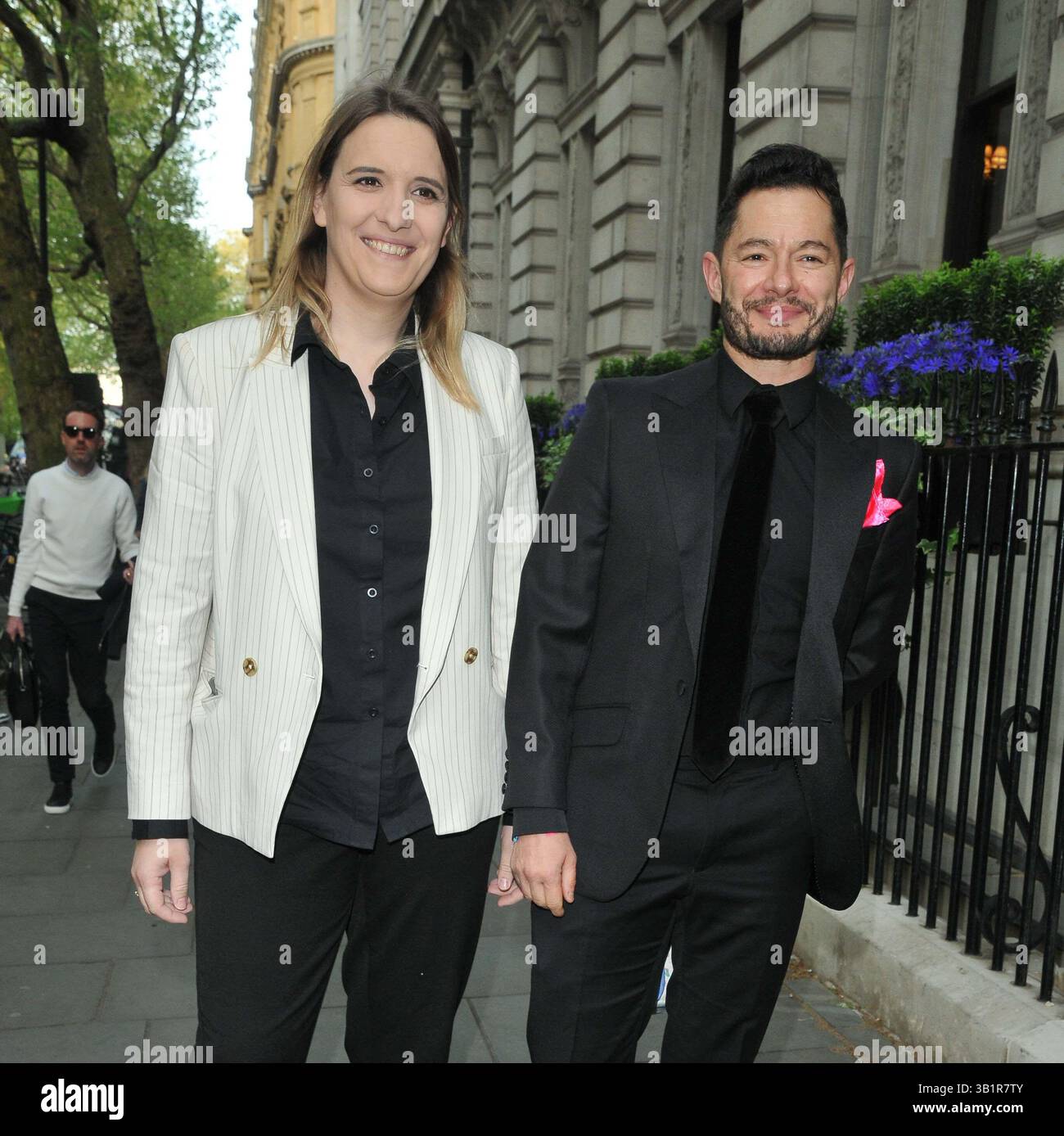 London, UK. 25th Apr, 2025. Hannah Graf and Jake Graf at the DIVA ...