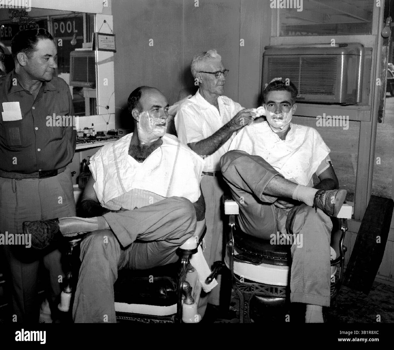 Sept. 1, 1955 - Sumner, MS, U.S. - J.W. Milam (left) and Roy Bryant are ...