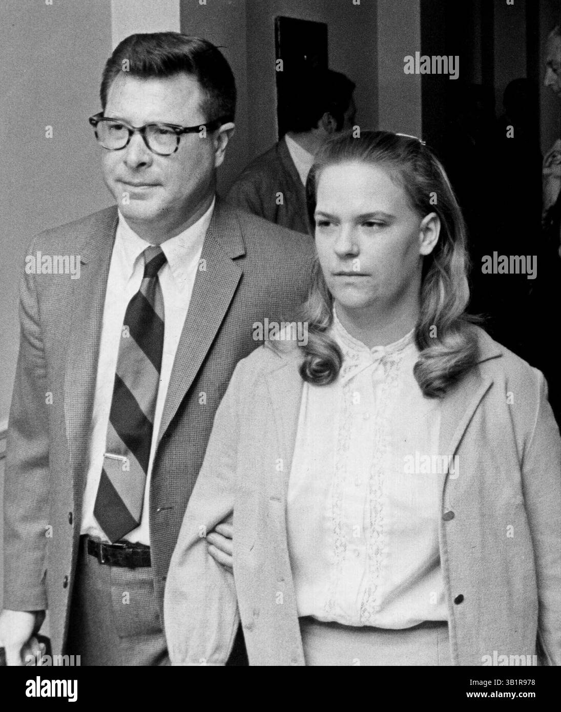Feb. 7, 1969 - Memphis, TN, U.S. - J. Frank Hall (left) and Margo ...