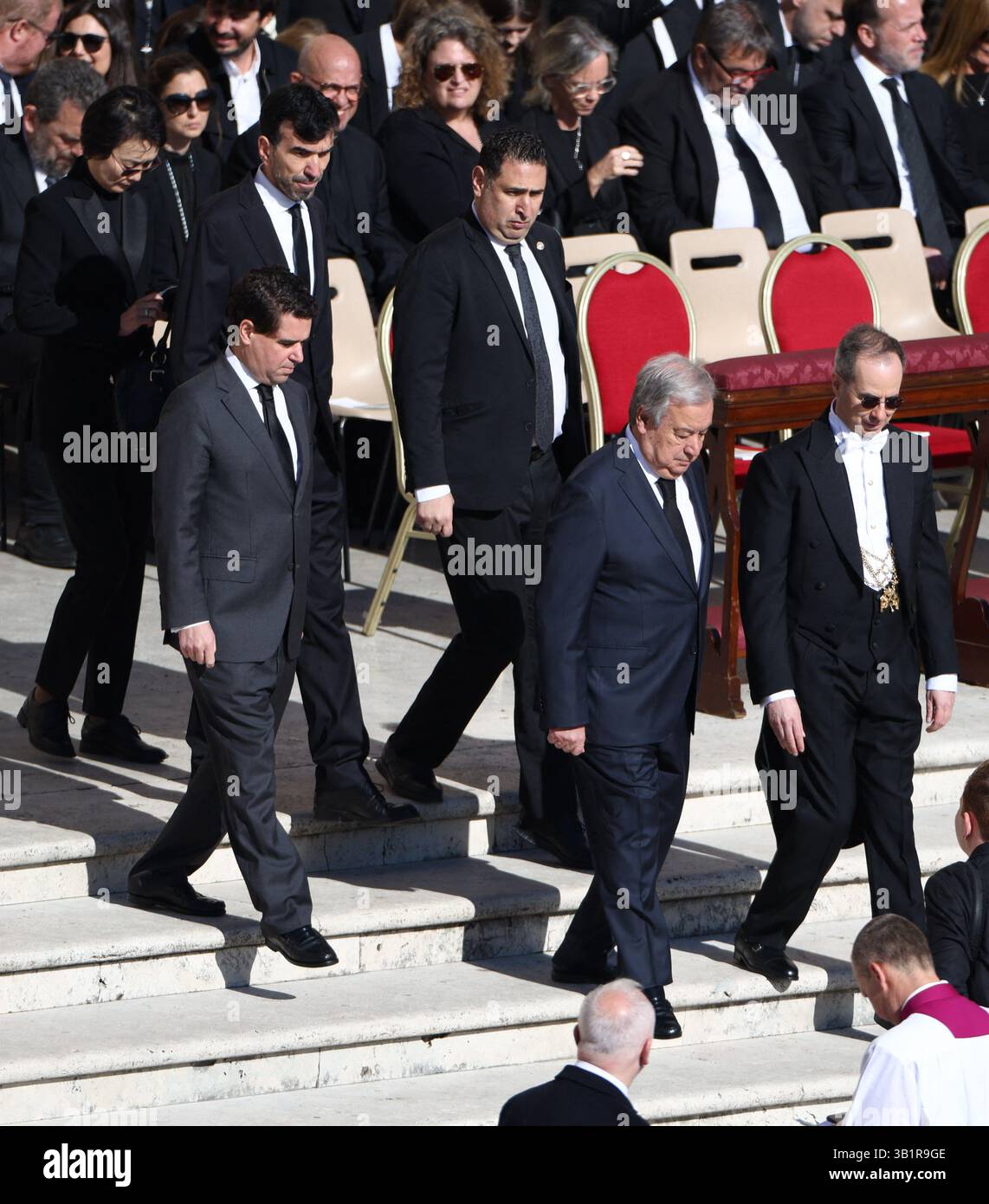United Nations Secretary General António Guterres attending Pope ...