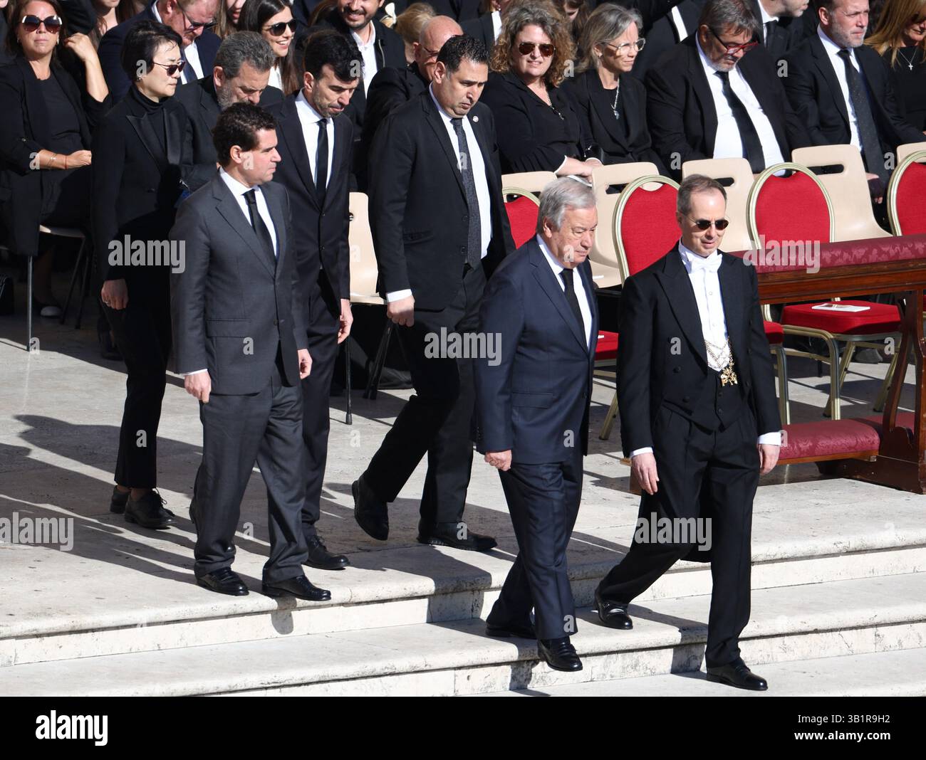 United Nations Secretary General António Guterres attending Pope ...