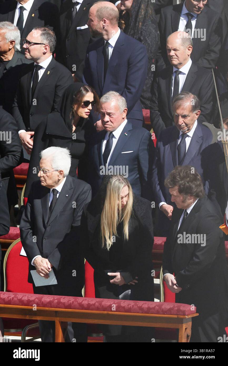 Rome, . 26th Apr, 2025. the funeral Mass of the Roman Pontiff Francis ...