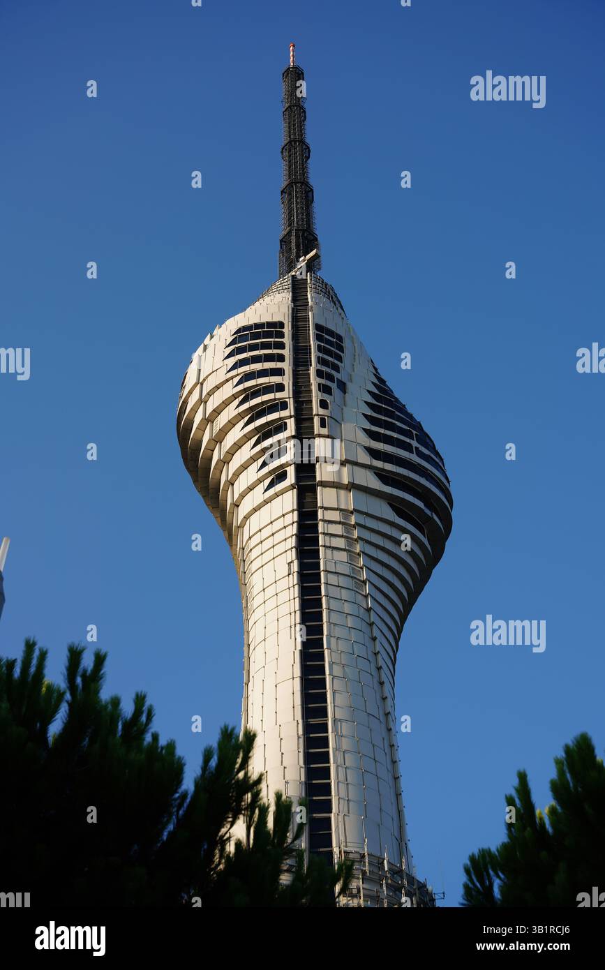Camlica Tower in Istanbul City, Turkiye Stock Photo - Alamy