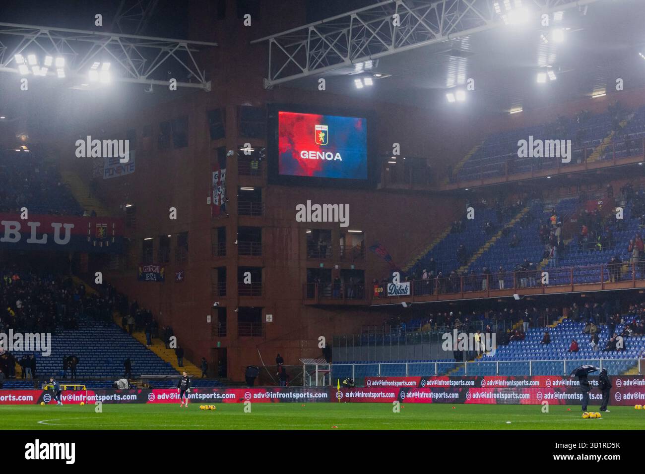 General view of Luigi Ferraris stadium during Serie A match between ...