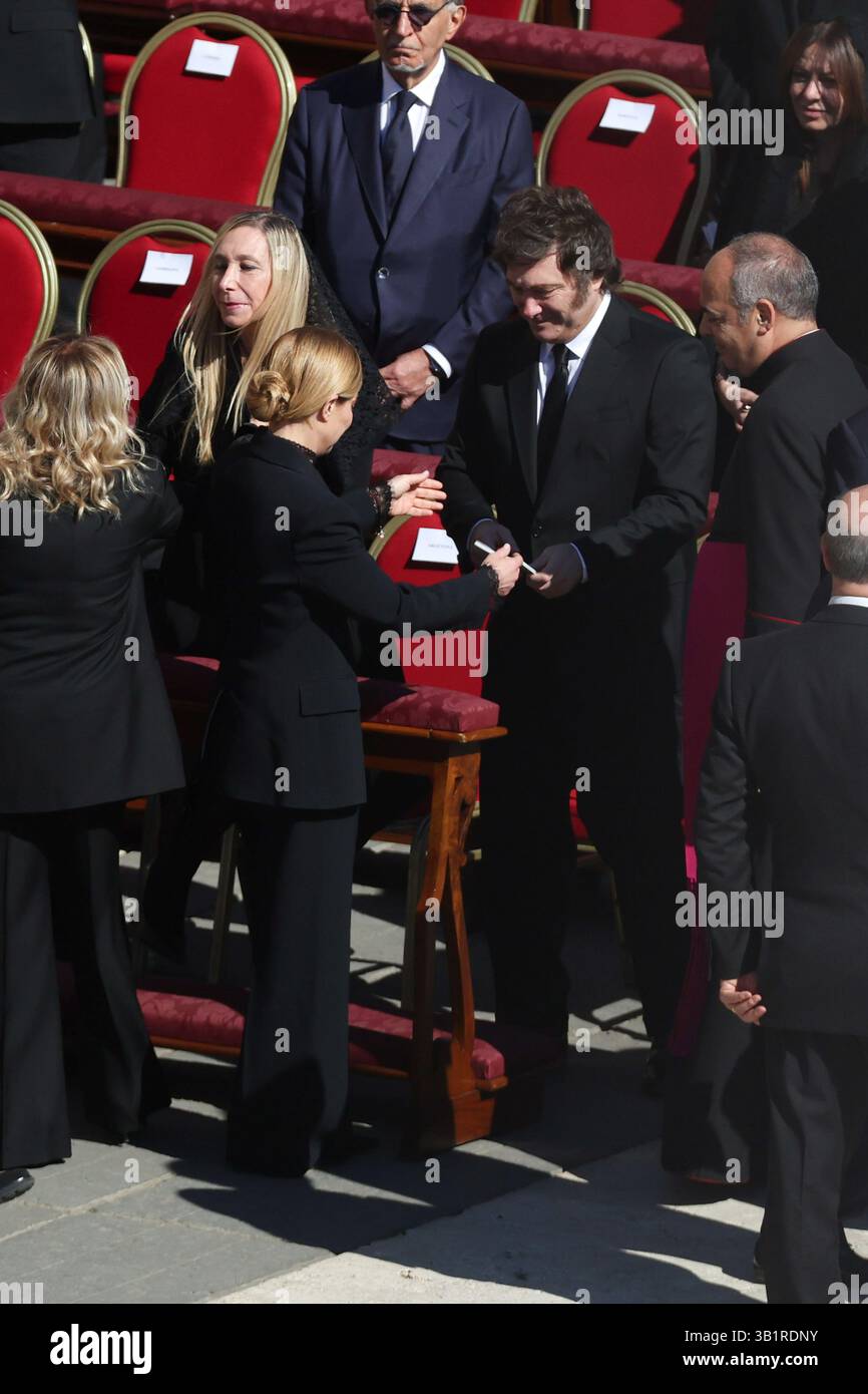Rome, . 26th Apr, 2025. the funeral Mass of the Roman Pontiff Francis ...