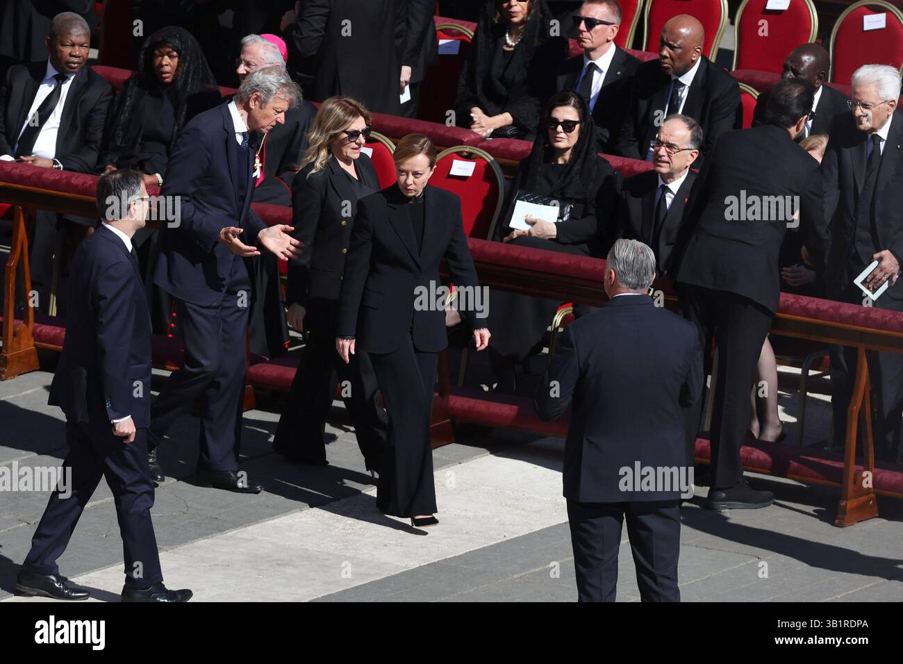 Rome, . 26th Apr, 2025. the funeral Mass of the Roman Pontiff Francis ...