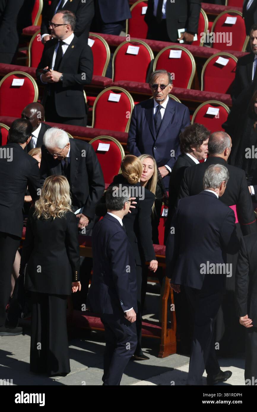 Rome, . 26th Apr, 2025. the funeral Mass of the Roman Pontiff Francis ...