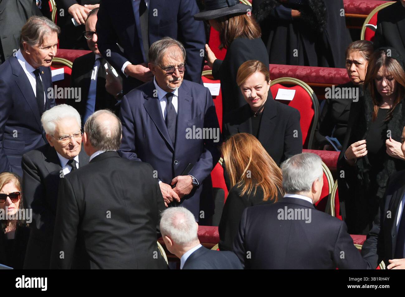 Rome, . 26th Apr, 2025. the funeral Mass of the Roman Pontiff Francis ...