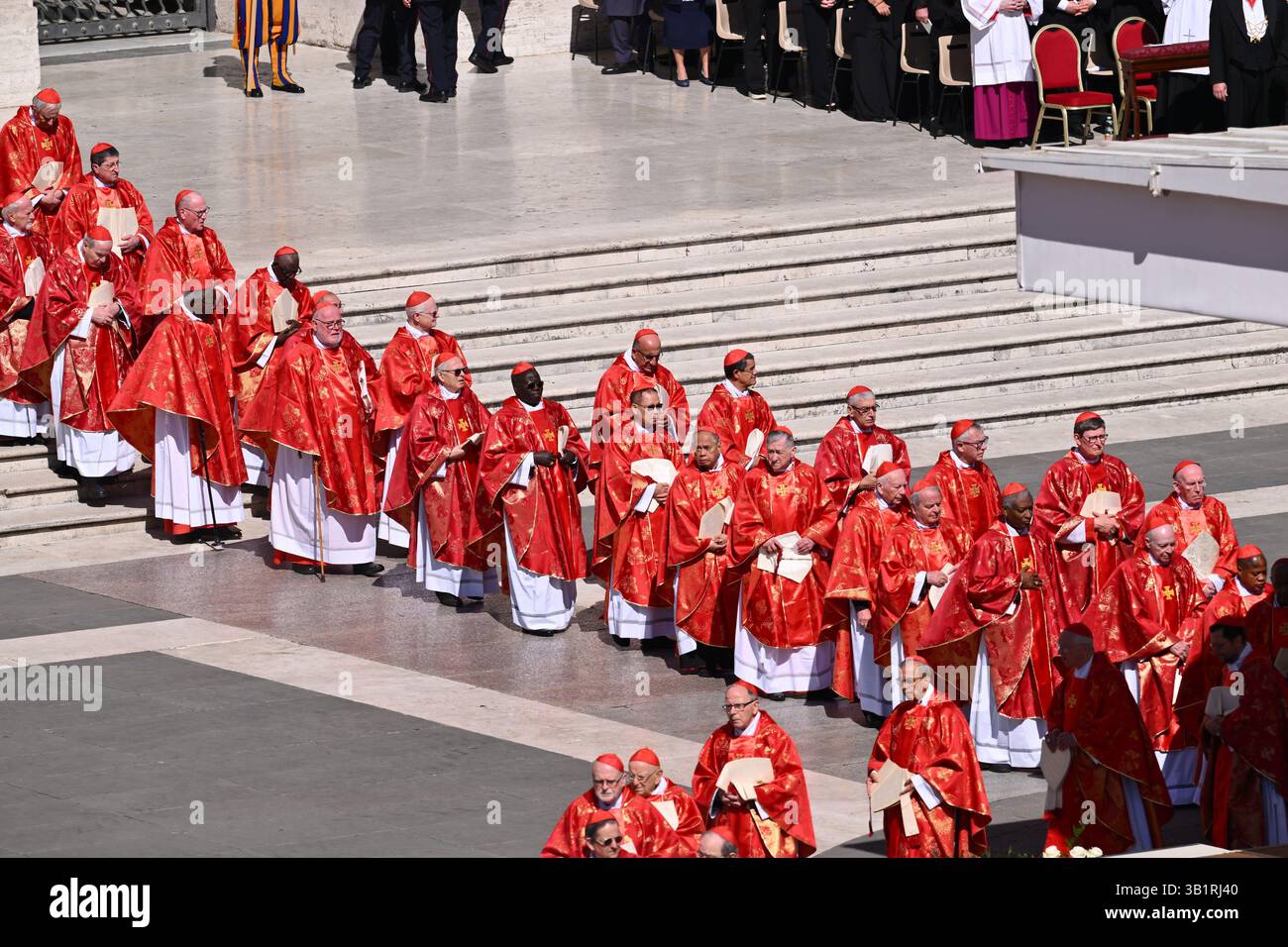 Funeral Mass of the Holy Father Pope Francis on April 26, 2025 in ...