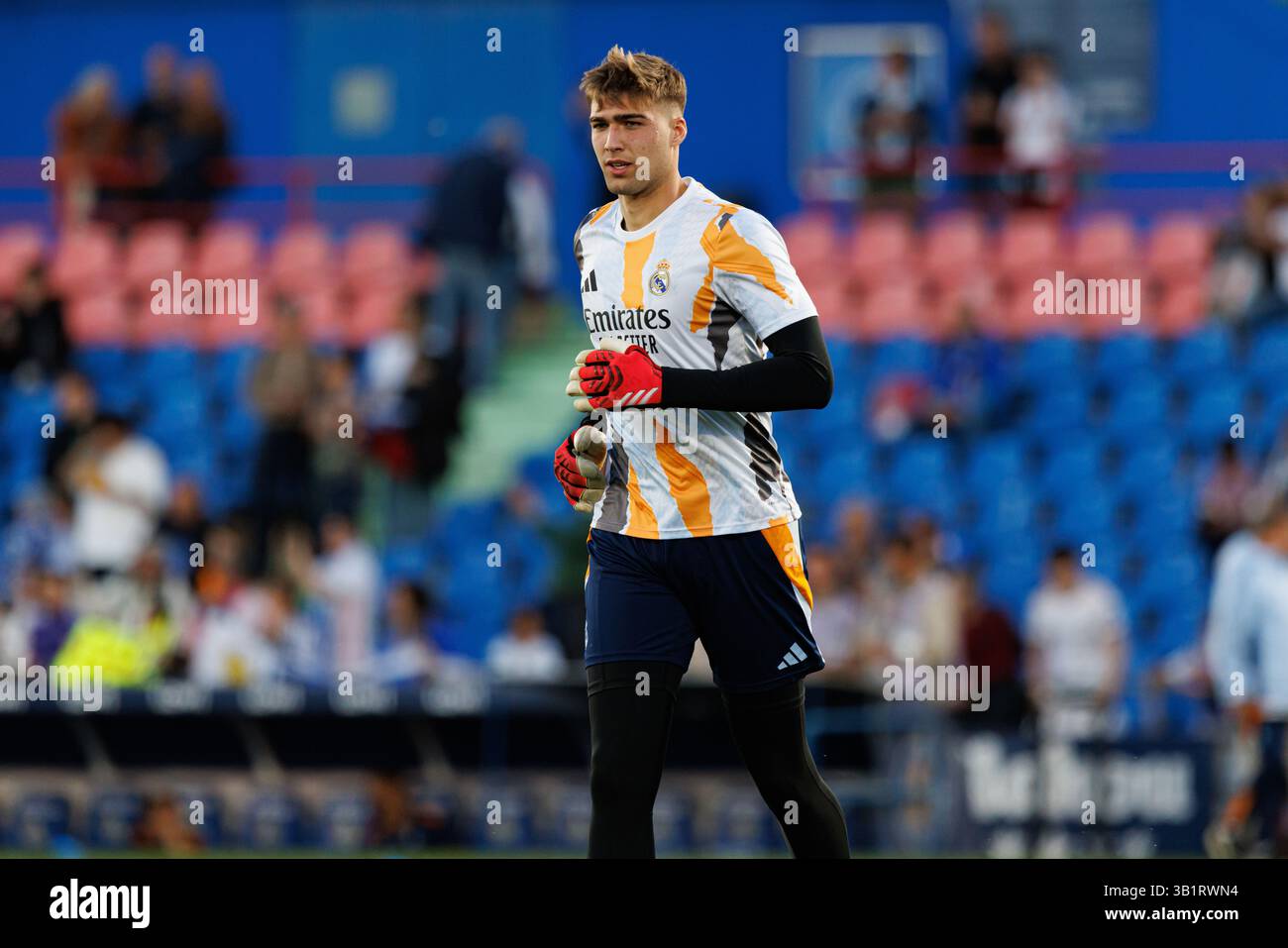 Fran Gonzalez seen during LaLiga EA SPORTS game between teams of Getafe ...
