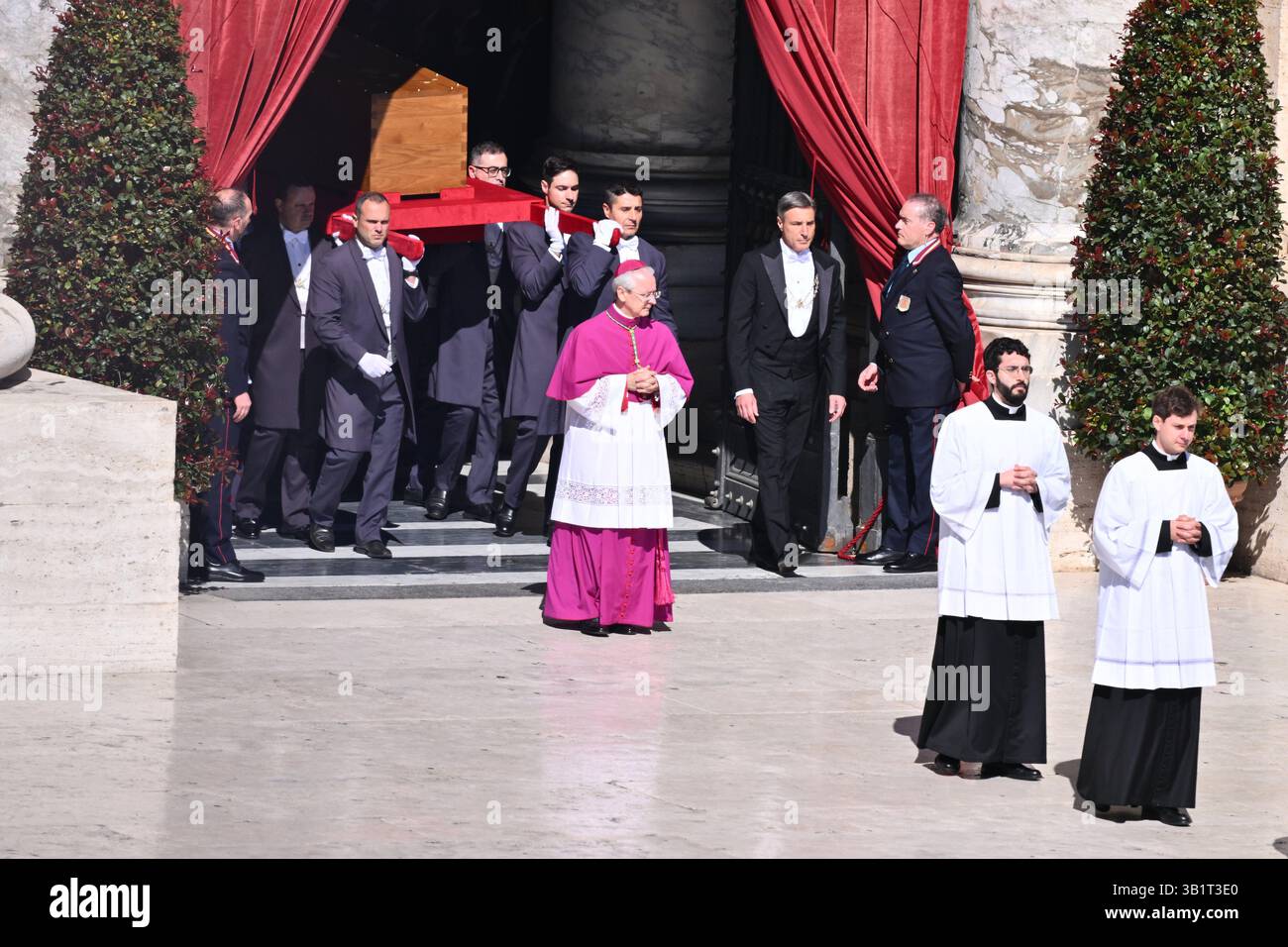 Rome, Italy. 26th Apr, 2025. Funeral Mass of the Holy Father Pope ...