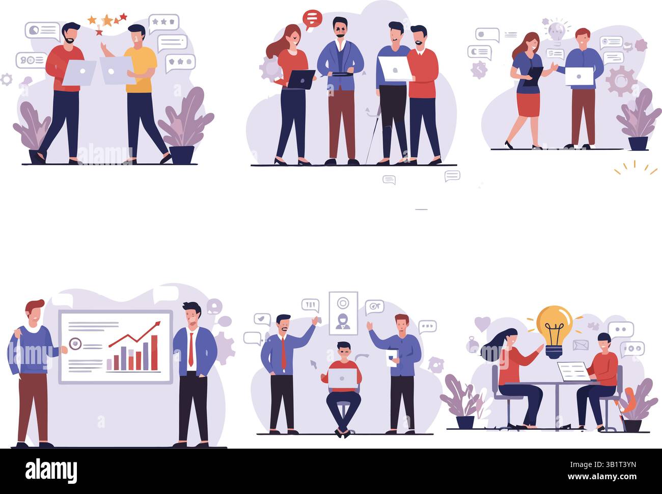 Inspired solutions Stock Vector Images - Alamy