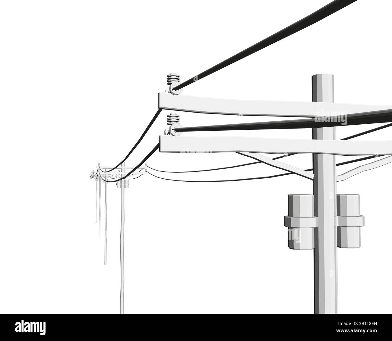 Energy current scheme Stock Vector Images - Alamy