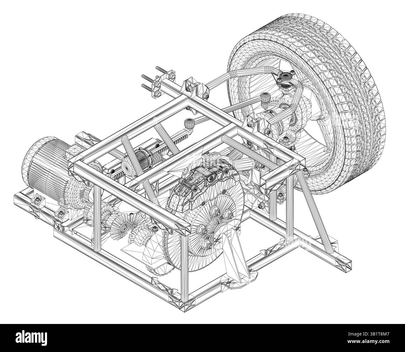 Missing an engine Stock Vector Images - Alamy