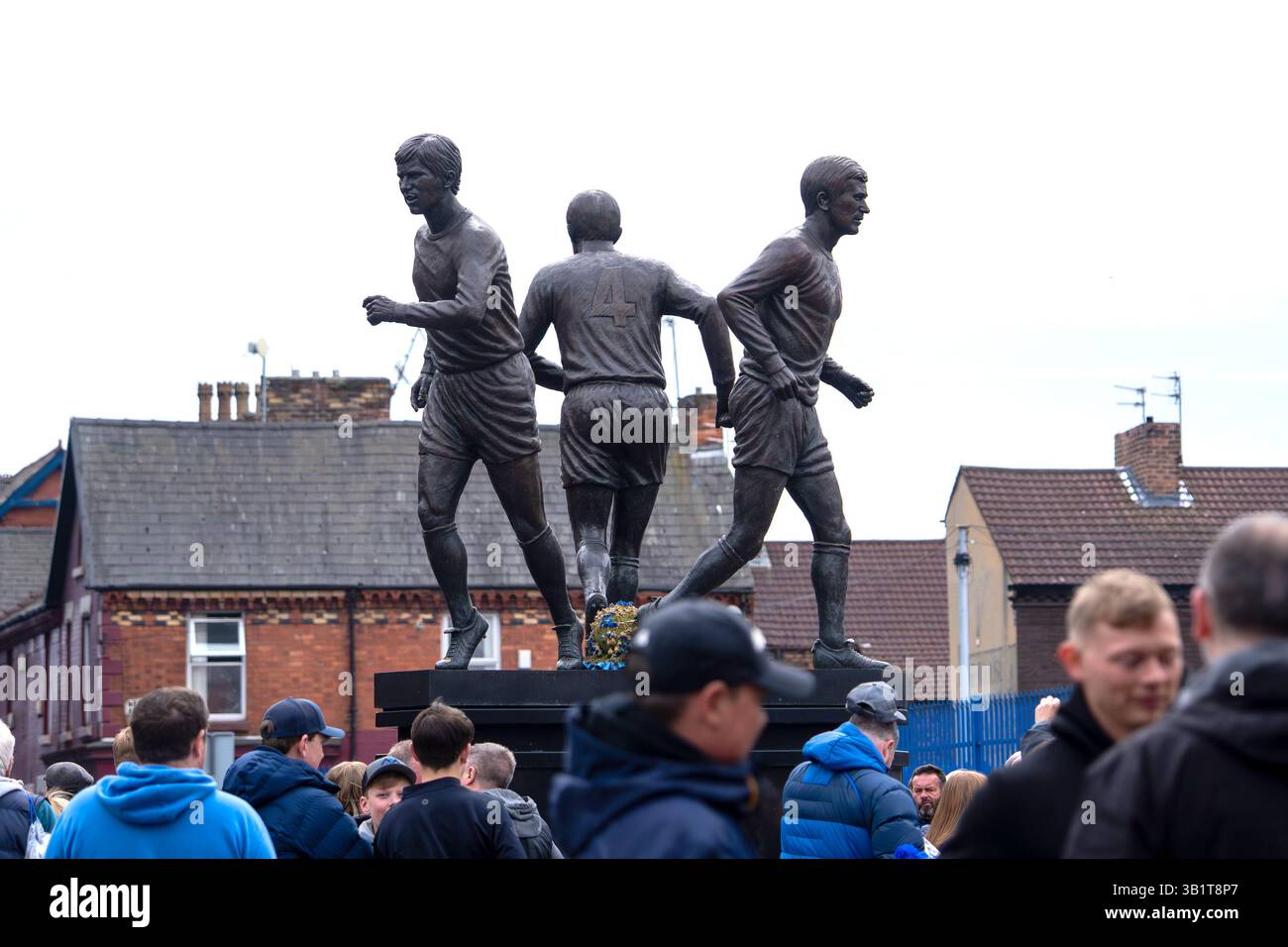 Outside Goodison Park before Everton's Home Match v Manchester City 19. ...