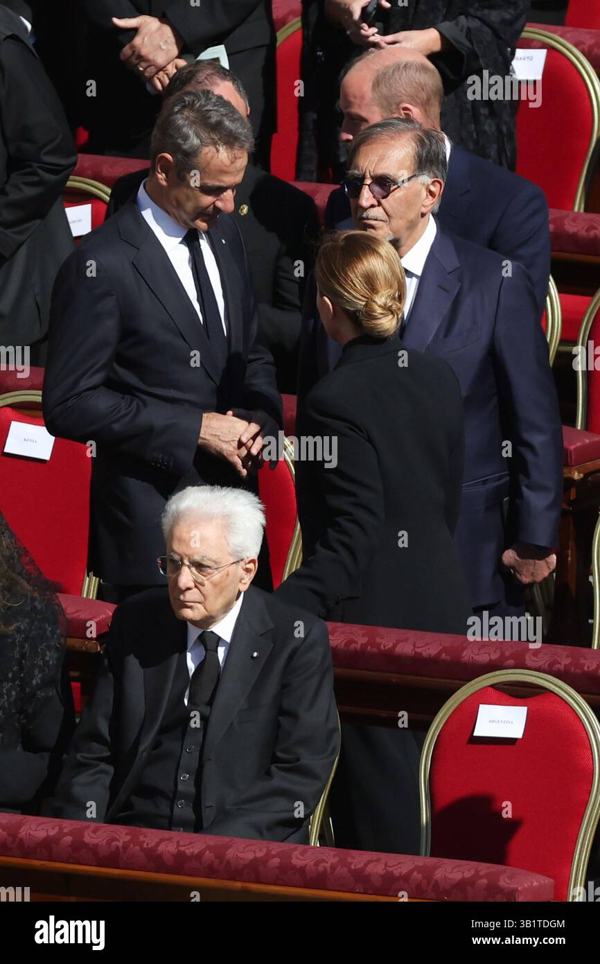 Rome, . 26th Apr, 2025. the funeral Mass of the Roman Pontiff Francis ...