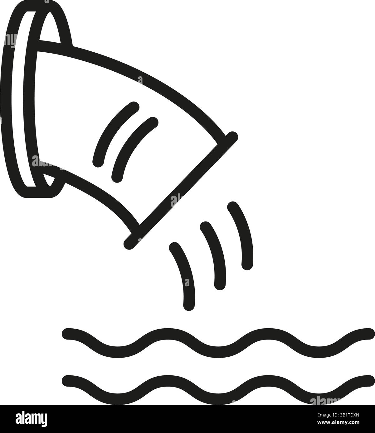 Impact pipe Stock Vector Images - Alamy