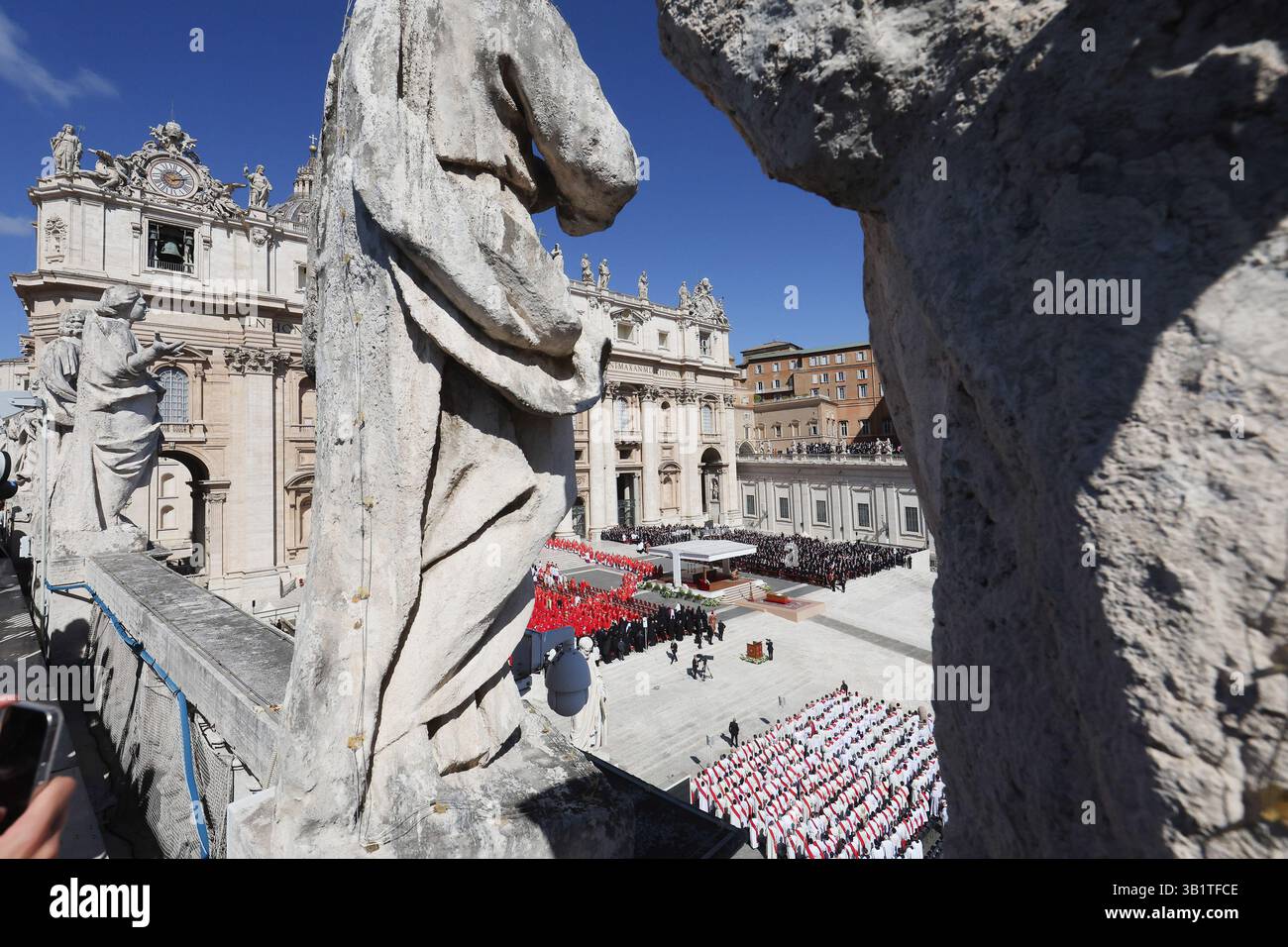 Rome, . 26th Apr, 2025. the funeral Mass of the Roman Pontiff Francis ...