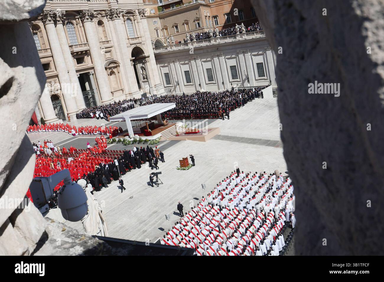Rome, . 26th Apr, 2025. the funeral Mass of the Roman Pontiff Francis ...