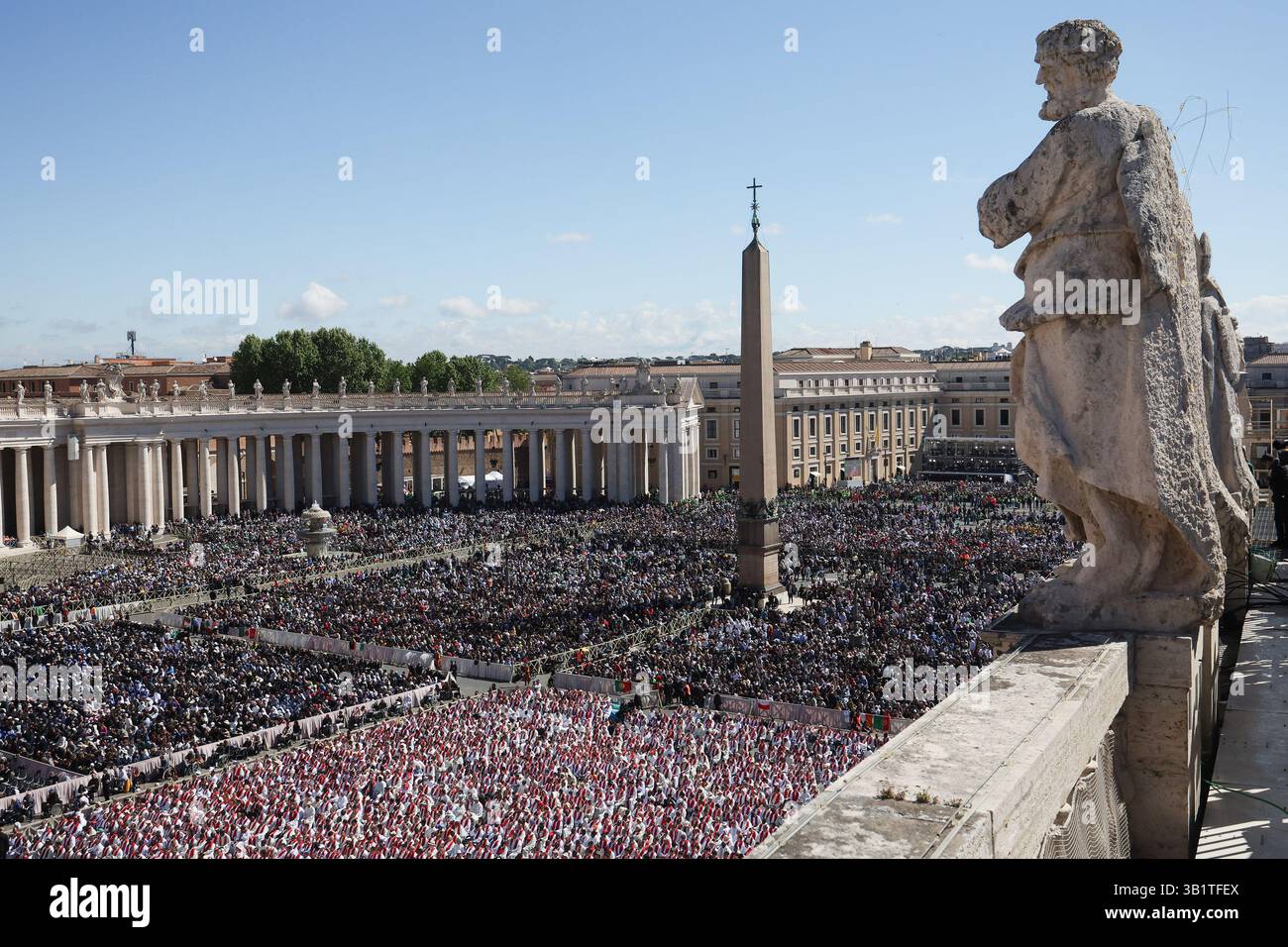 Rome, . 26th Apr, 2025. the funeral Mass of the Roman Pontiff Francis ...