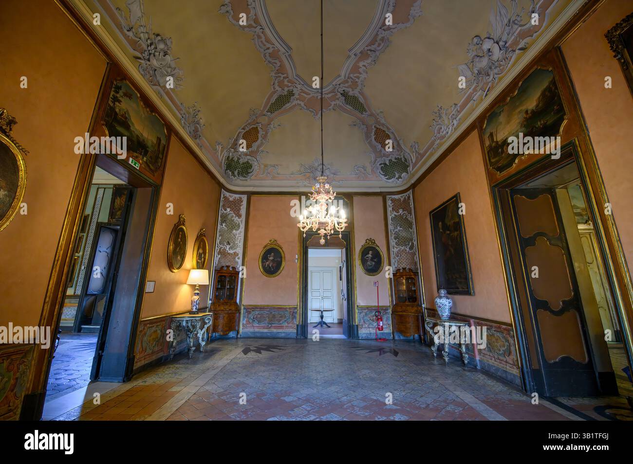 The palace of the prince of biscari hi-res stock photography and images ...
