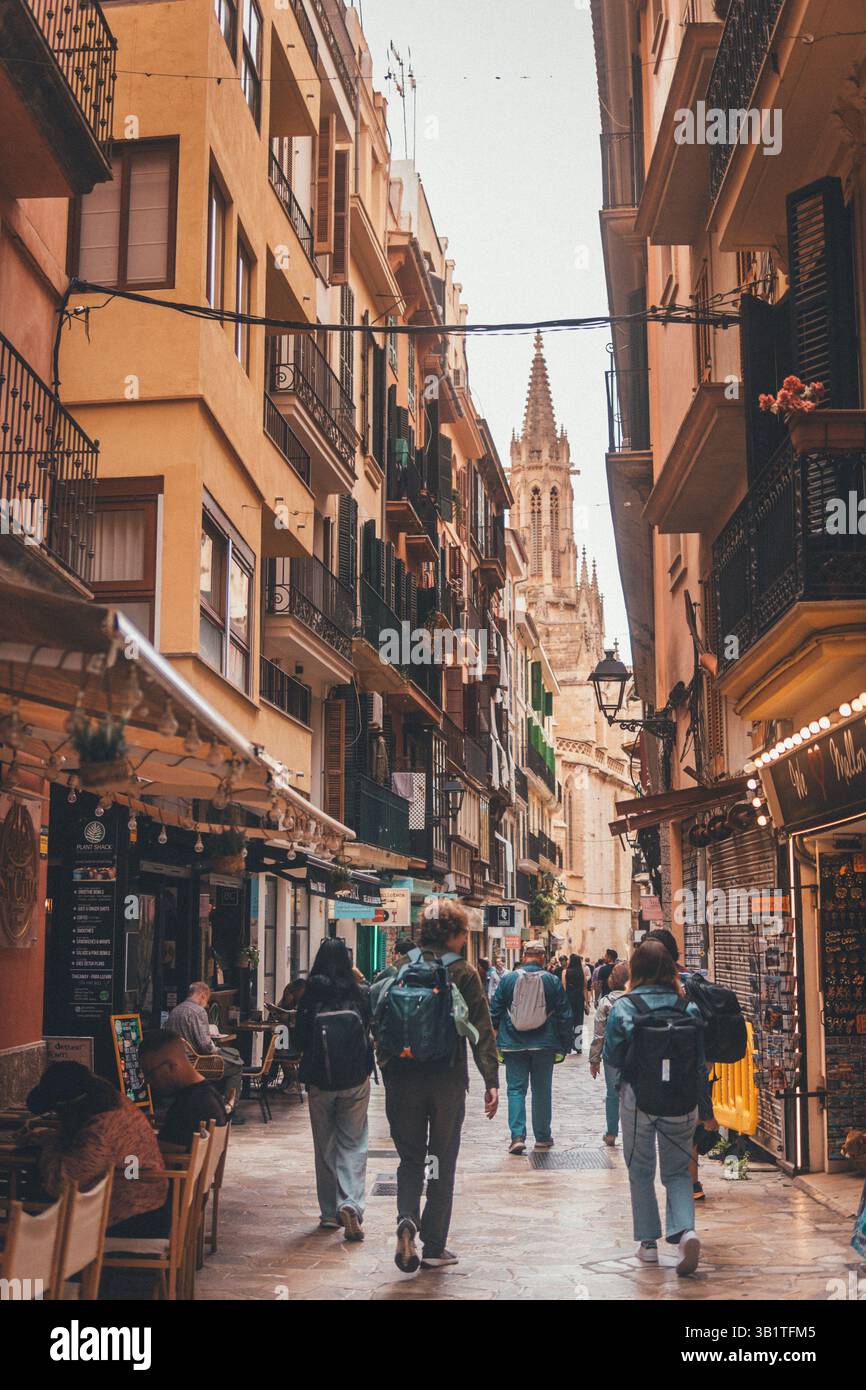 Palma de mallorca streets city hi-res stock photography and images - Alamy