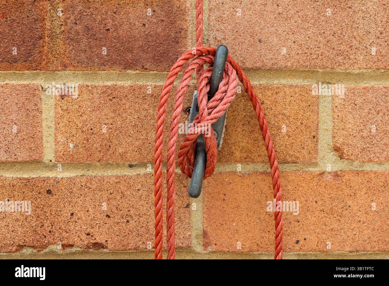 Special bracket for securing washing line hi-res stock photography and ...