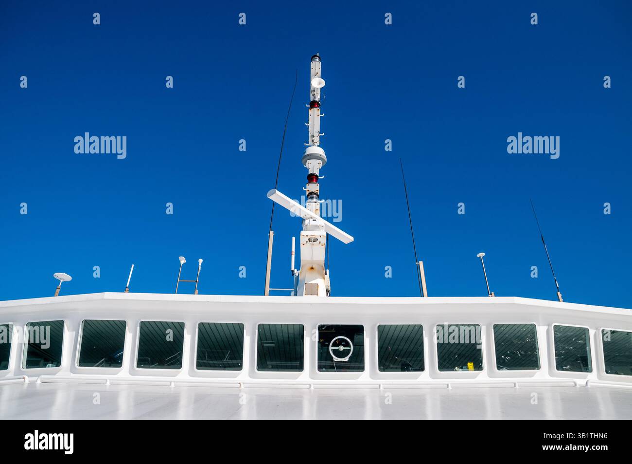 deck superstructures for navigation, ship, ferry, Sorrento, Australia ...