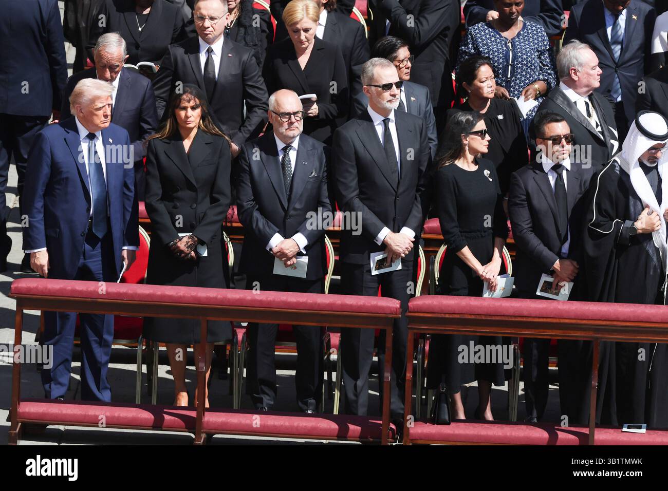 Rome, . 26th Apr, 2025. The Funeral Mass of the Roman Pontiff Francis ...