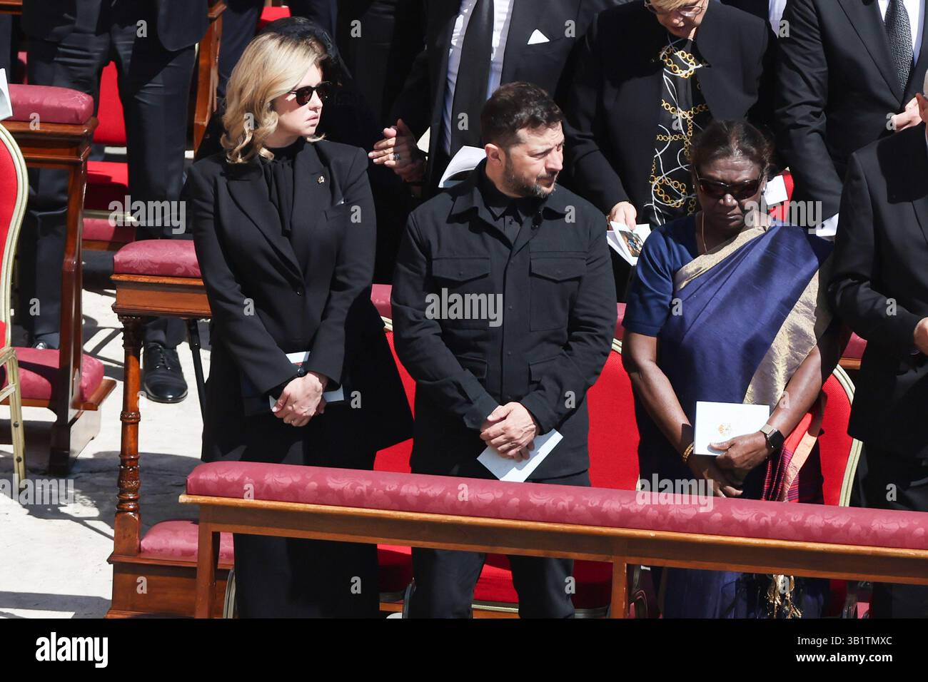 Rome, . 26th Apr, 2025. the funeral Mass of the Roman Pontiff Francis ...