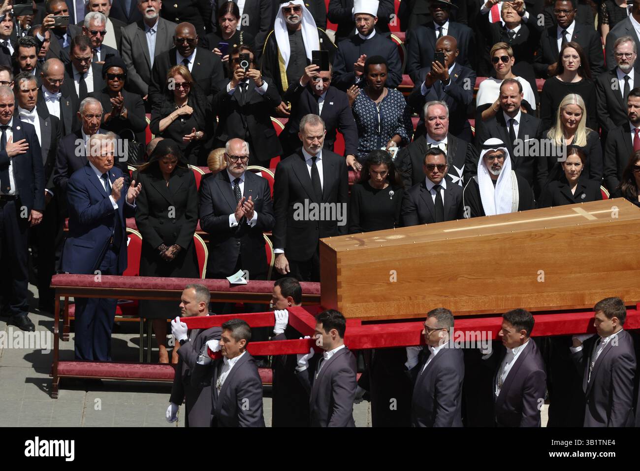 Rome, . 26th Apr, 2025. the Funeral Mass of the Roman Pontiff Francis ...