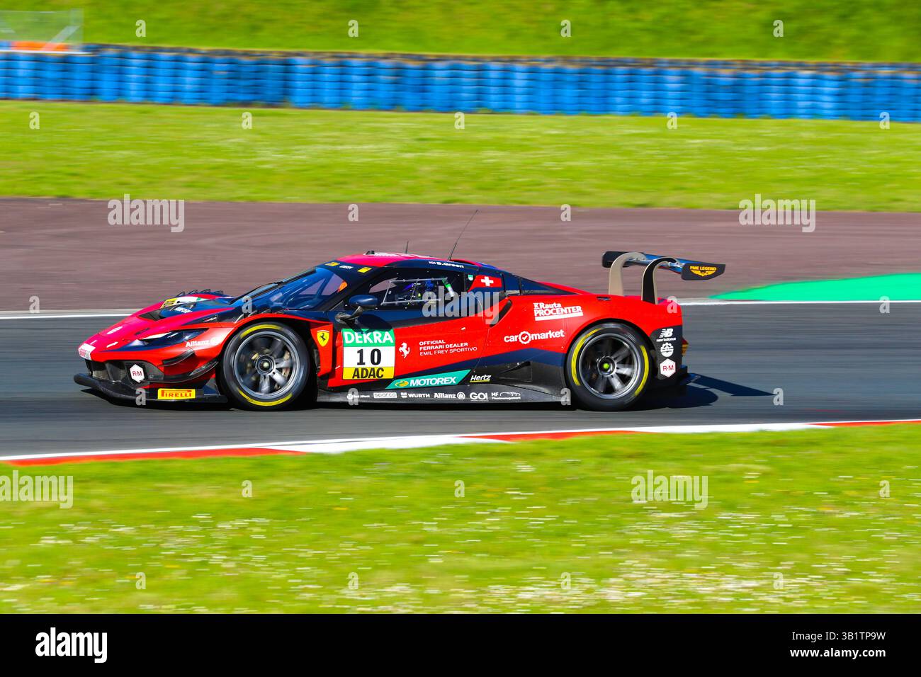 Oschersleben, Deutschland. 26th Apr, 2025. Oschersleben, Deutschland 25.- 27. April 2025: DTM ...