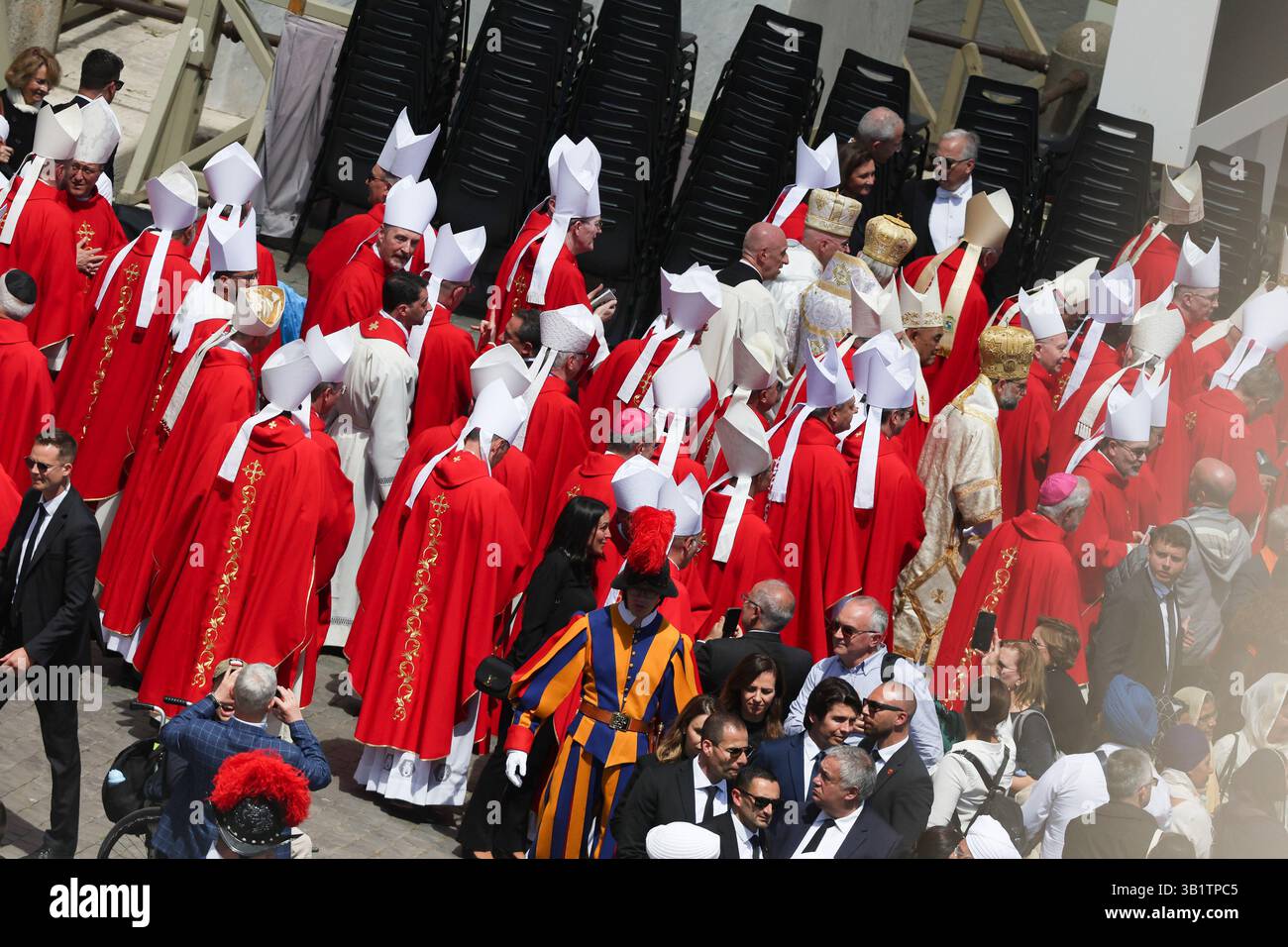 Rome, . 26th Apr, 2025. the funeral Mass of the Roman Pontiff Francis ...
