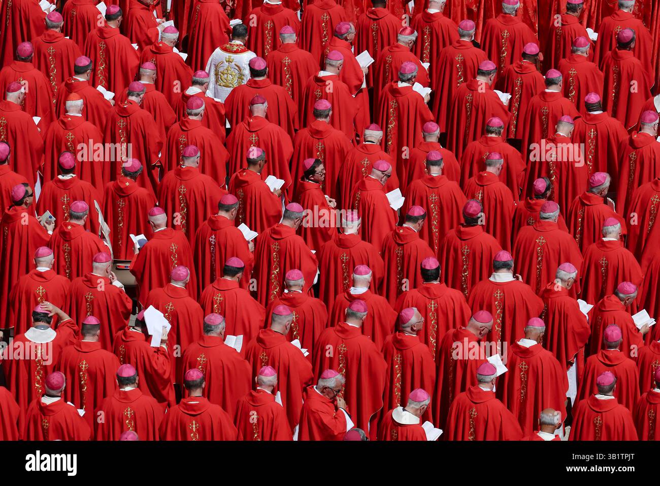 Rome, . 26th Apr, 2025. the funeral Mass of the Roman Pontiff Francis ...