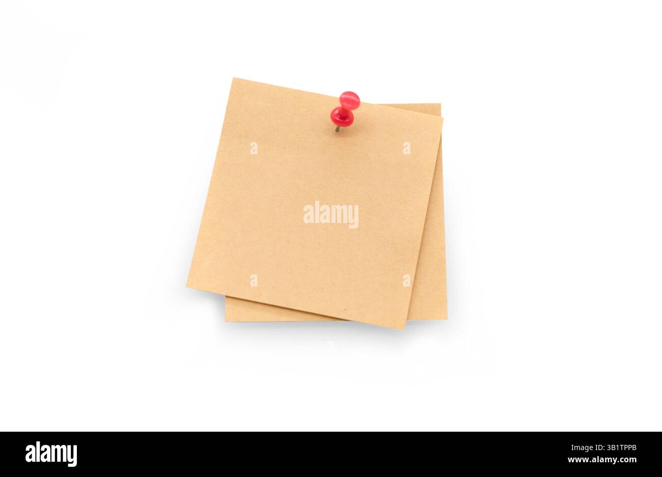 Simple sticky note message Cut Out Stock Images & Pictures - Alamy