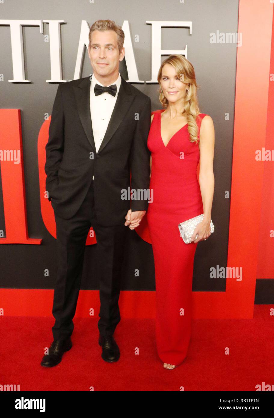 New York, NY, USA. 24th Apr, 2025. Douglas Brunt, Megyn Kelly attend Time 100 Gala at Jazz at ...