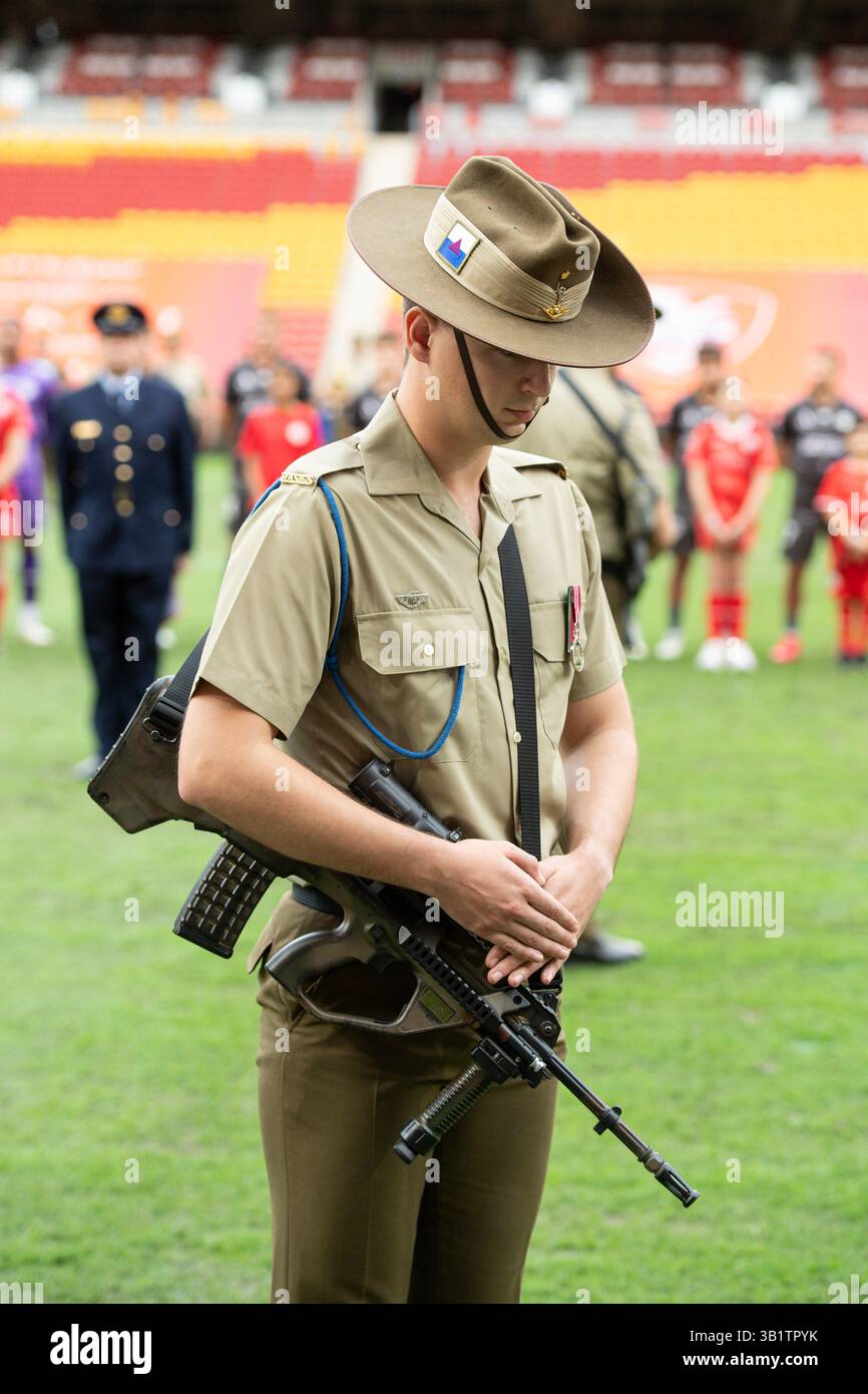 26th April 2025; Suncorp Stadium, Brisbane, Queensland, Australia: A ...