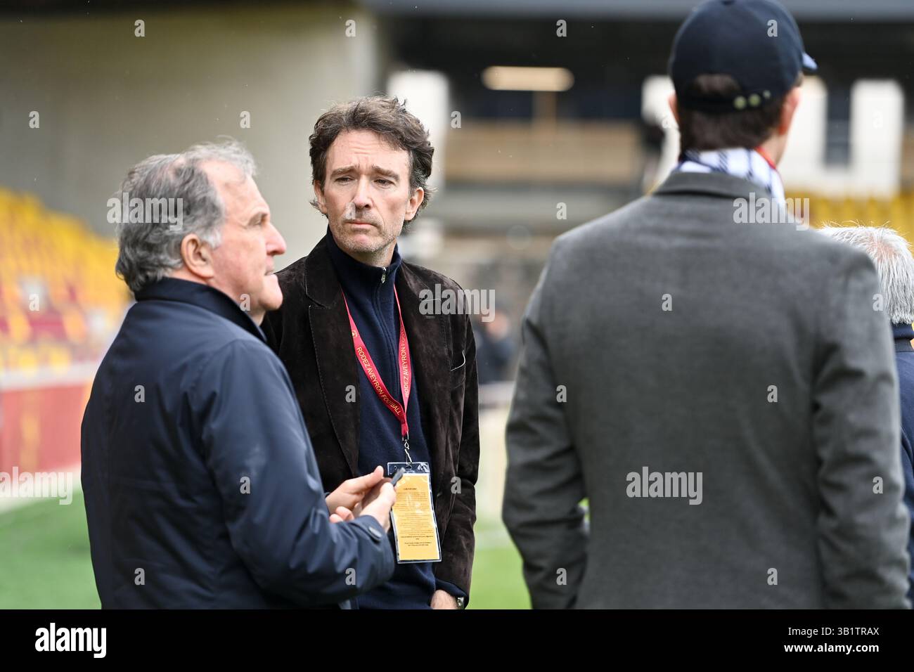 Antoine ARNAULT during the ligue 2 BKT match between Rodez and Paris FC ...