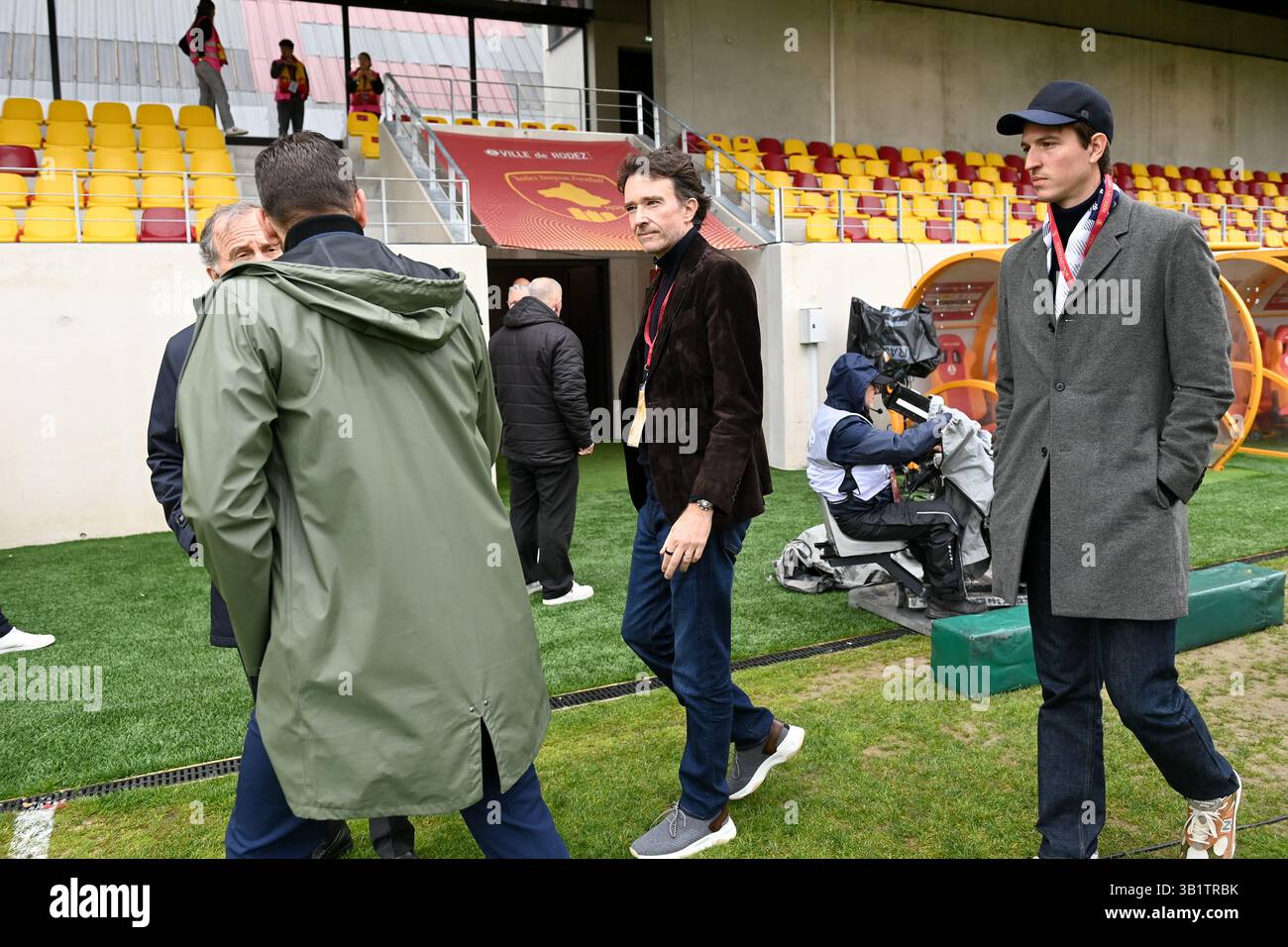 Antoine ARNAULT during the ligue 2 BKT match between Rodez and Paris FC ...