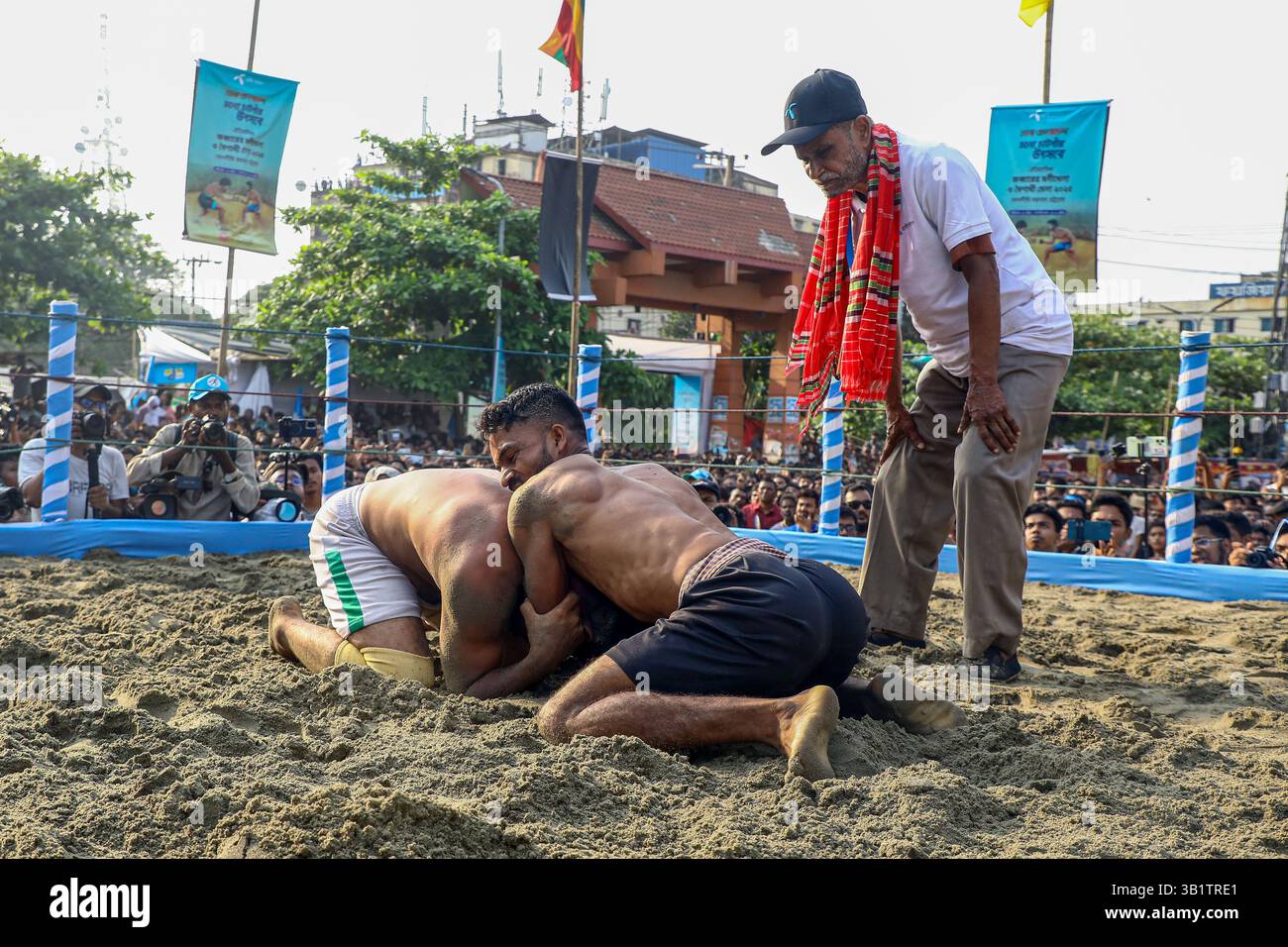 The 116th edition of Chittagong's traditional wrestling competition ...
