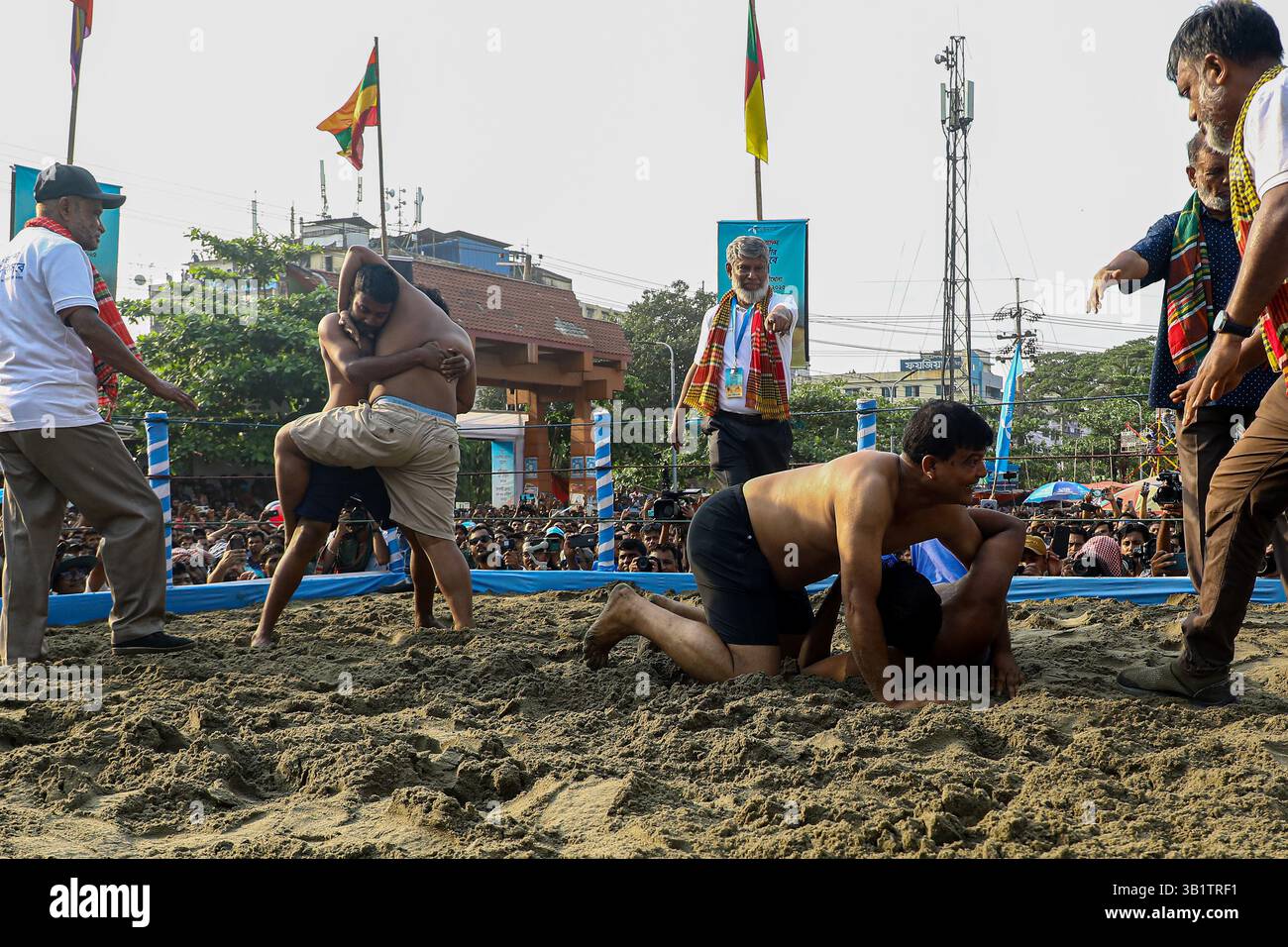 The 116th edition of Chittagong's traditional wrestling competition ...