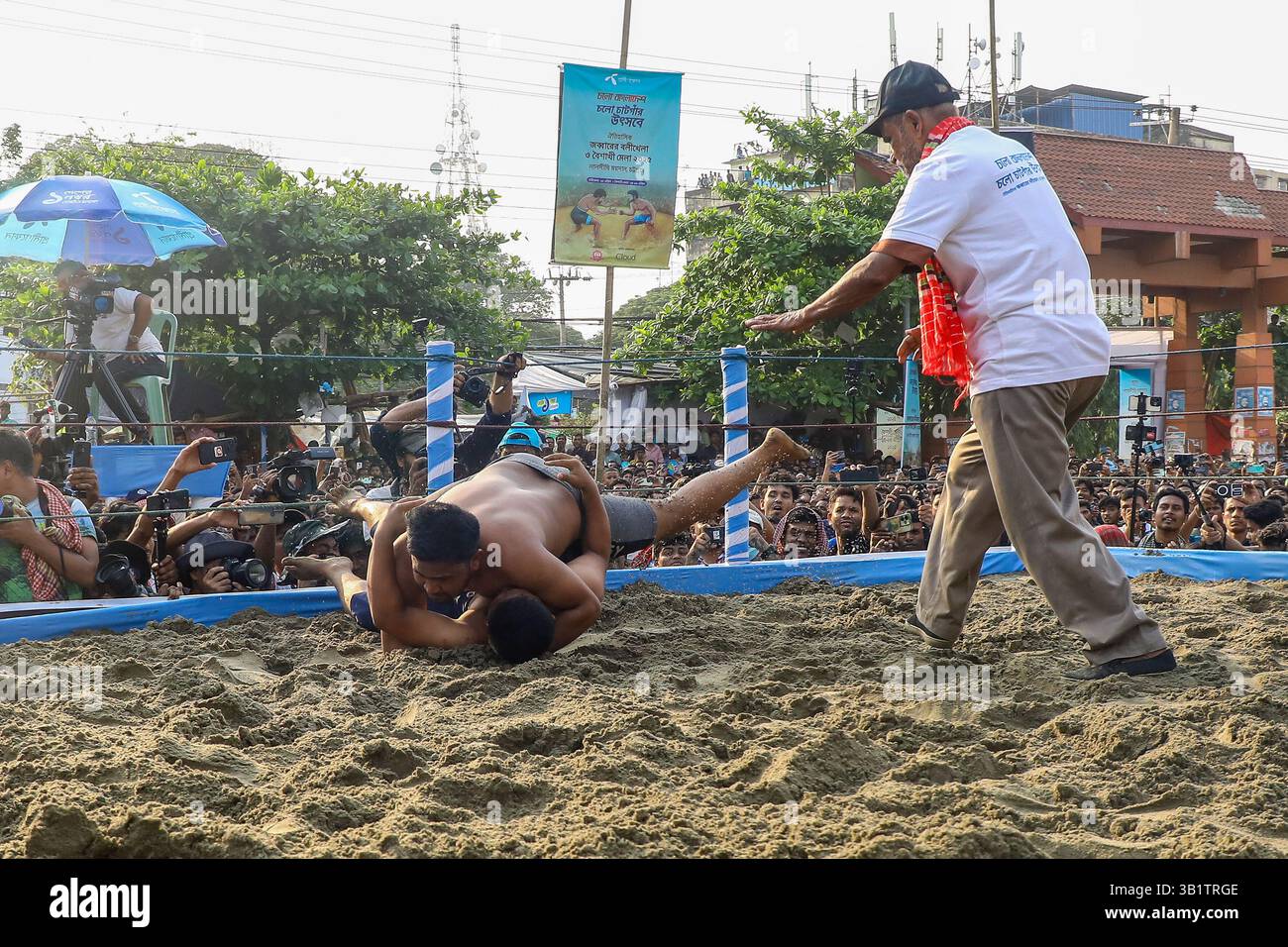 The 116th edition of Chittagong's traditional wrestling competition ...