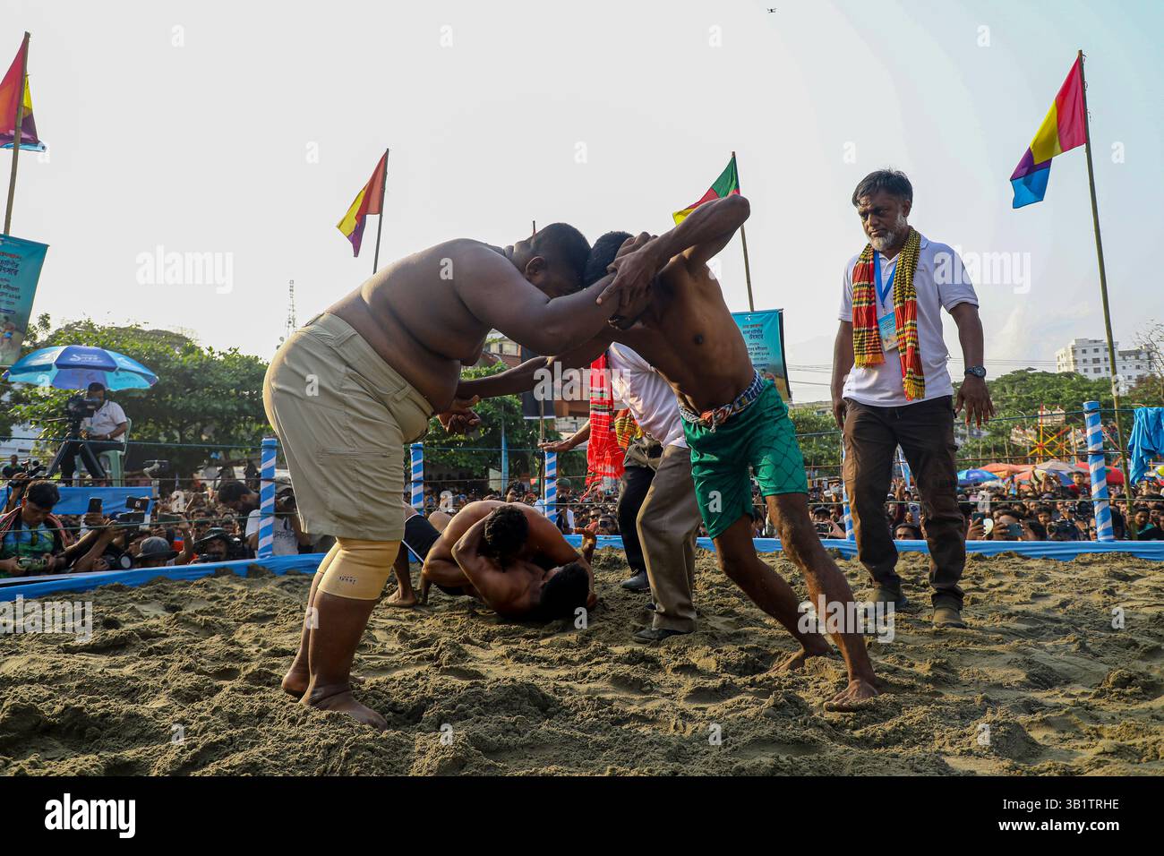 The 116th edition of Chittagong's traditional wrestling competition ...