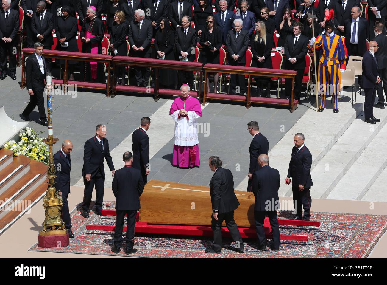 Vatican City, Vatican. 26th Apr 2025. VATICAN CITY - Archbishop Diego ...
